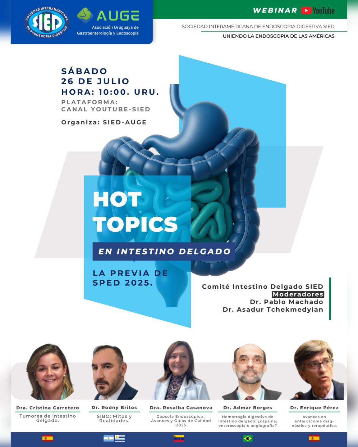 HOT TOPICS EN INTESTINO DELGADO – Sociedad Interamericana de Endoscopia ...